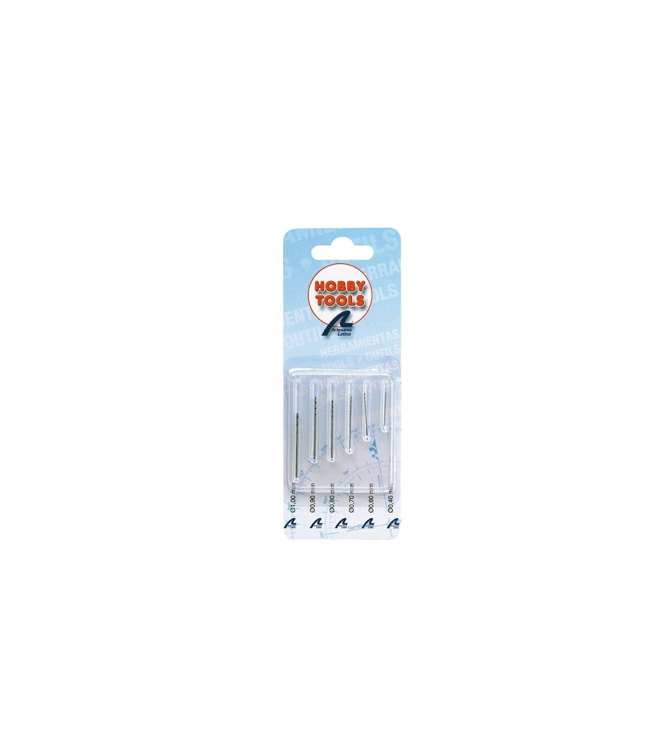 Set of 6 Mini Bits from 0,5 mm to 2 mm for Drills – ABC Hobby